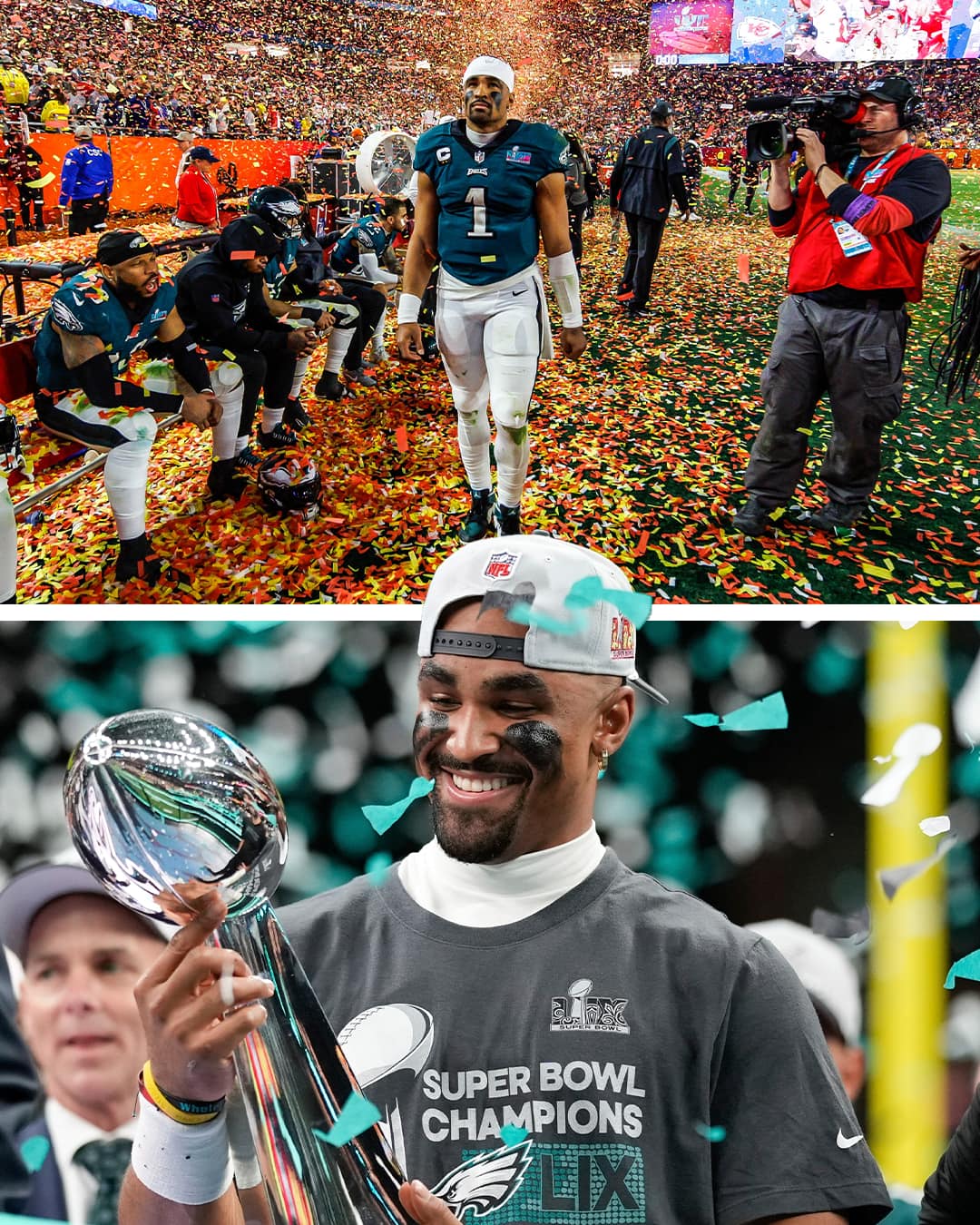 Philadelphia Eagles QB Jalen Hurts Wins Pete Rozelle Trophy as Super Bowl LIX Most Valuable ...