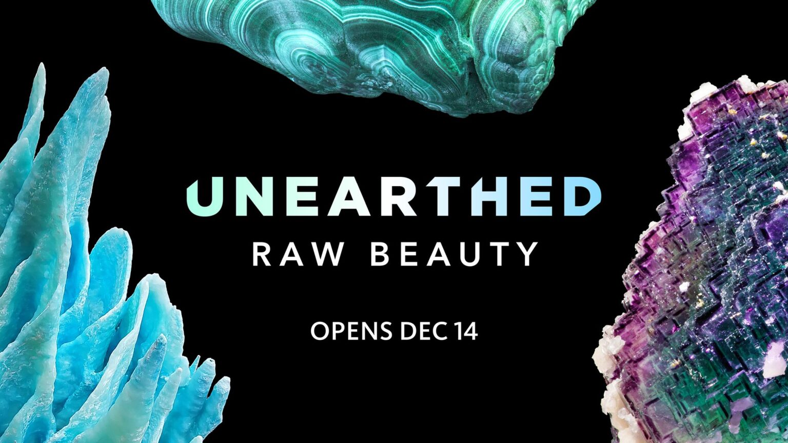 Natural History Museum Presents Unearthed: Raw Beauty, an Exhibition of ...